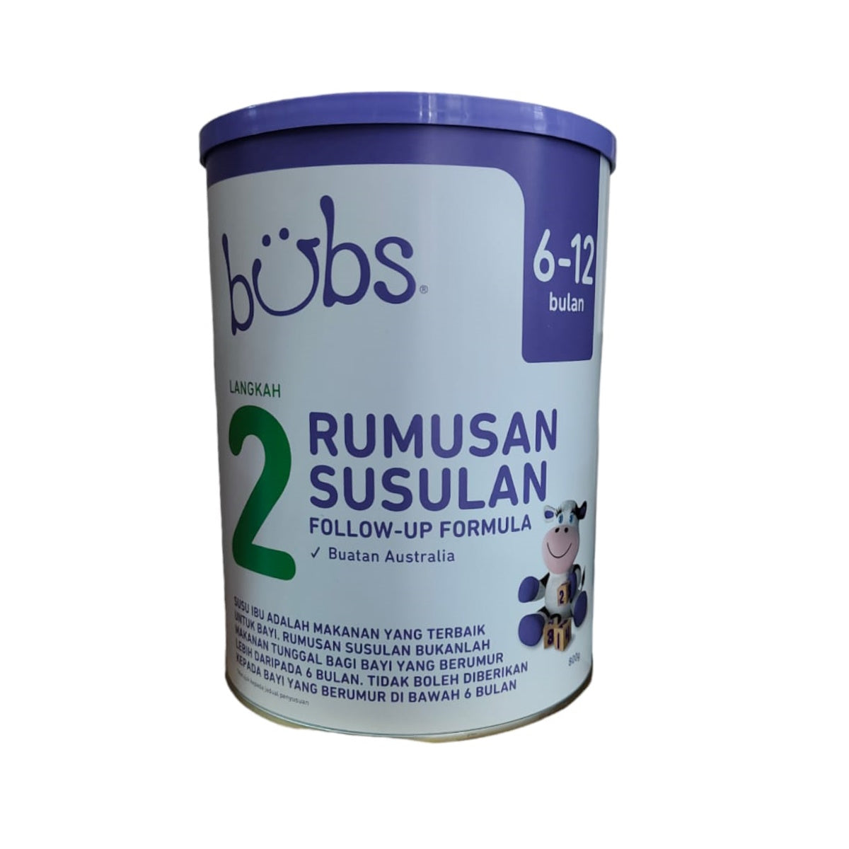Bubs Organic Grass Fed Follow-On Formula Stage 2, 800g (6-12m) - Cow's – Happikiddo.com
