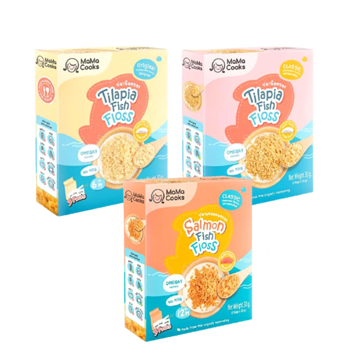 MaMa Cooks Fish Floss 30g – Happikiddo