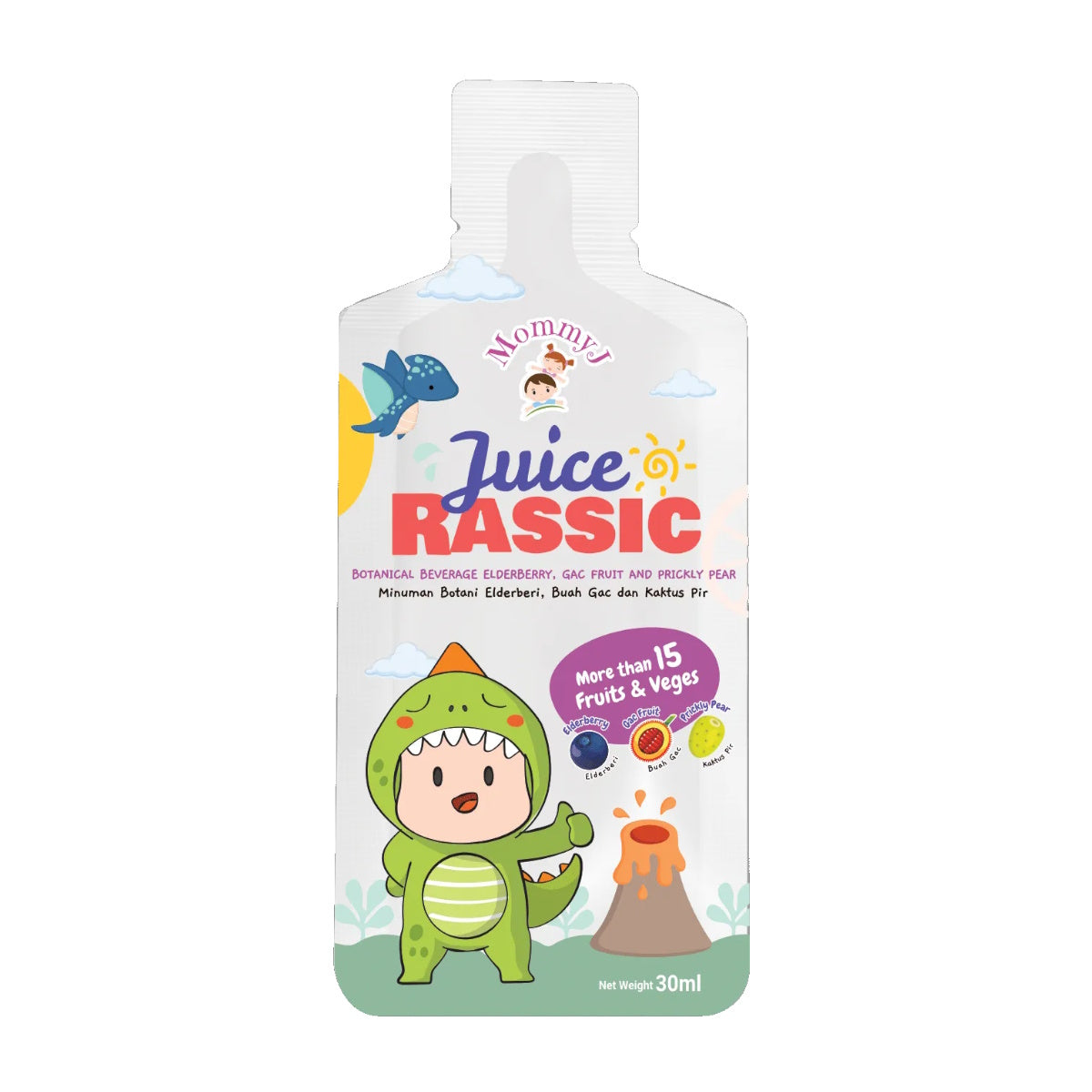 Mommy J Baby Juice-rassic Baby Botanical Fruit & Vege Juice (30ml ...