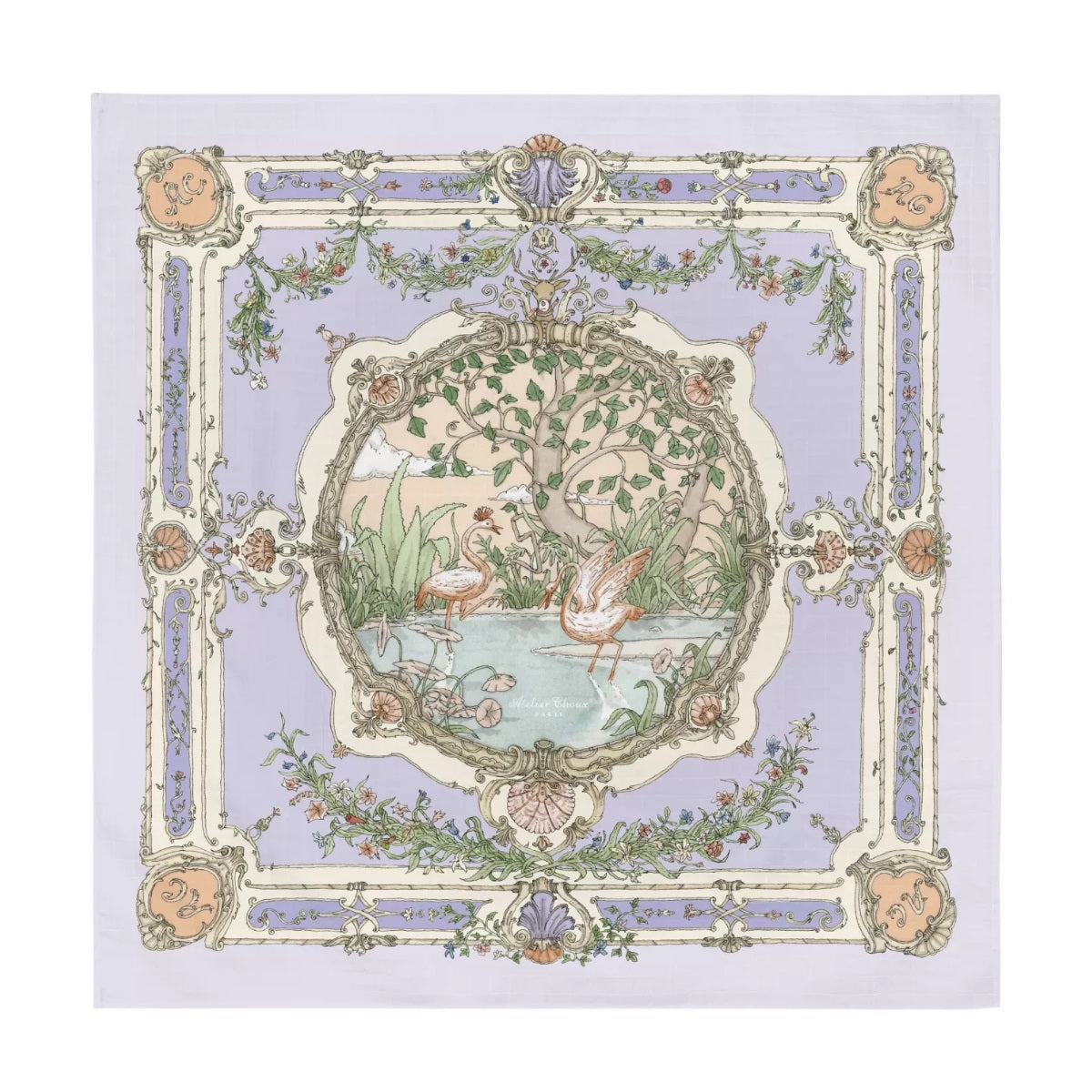 Atelier Choux CARRÉ - Tapestry Violet – Happikiddo.com