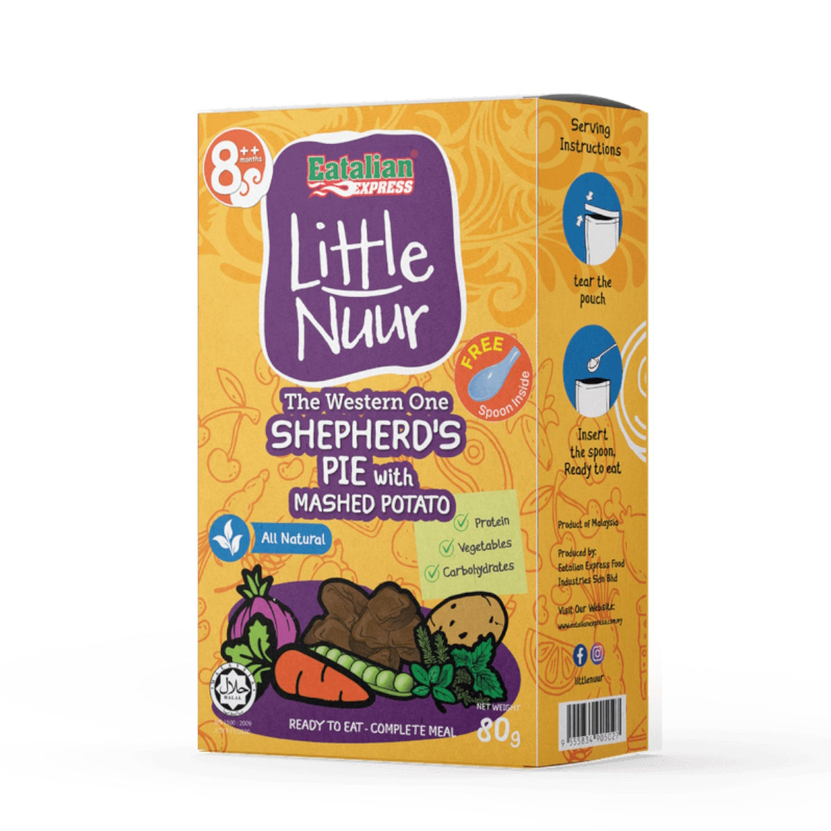 Little Nuur Rice Porridge/Pasta (8m+) – Happikiddo.com