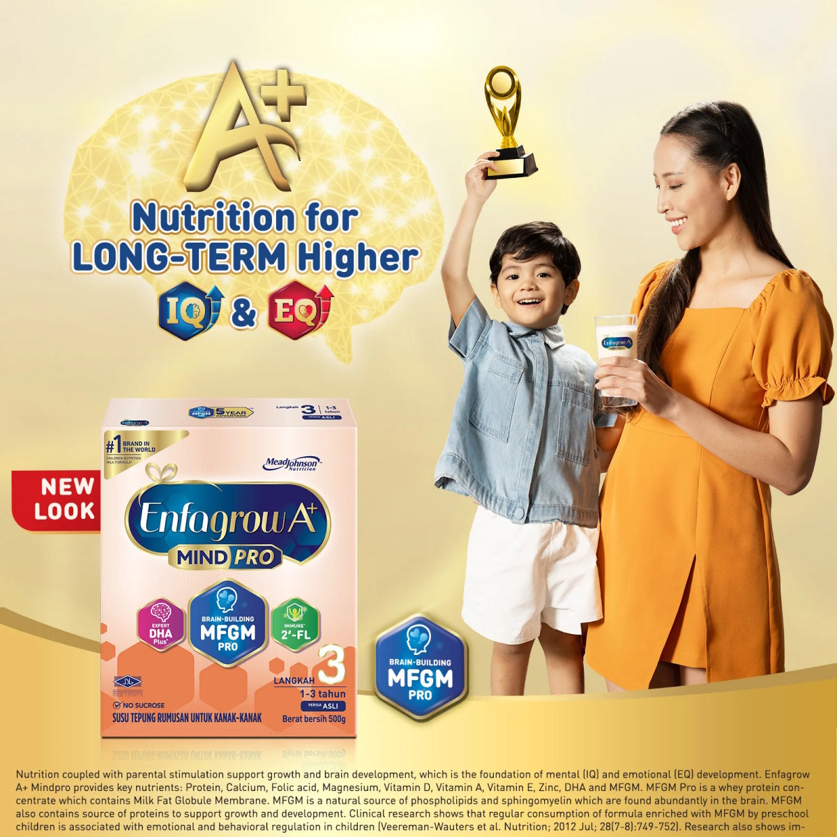 Enfagrow A+ S3 Original 500g (Mindpro 2FL) – Happikiddo.com