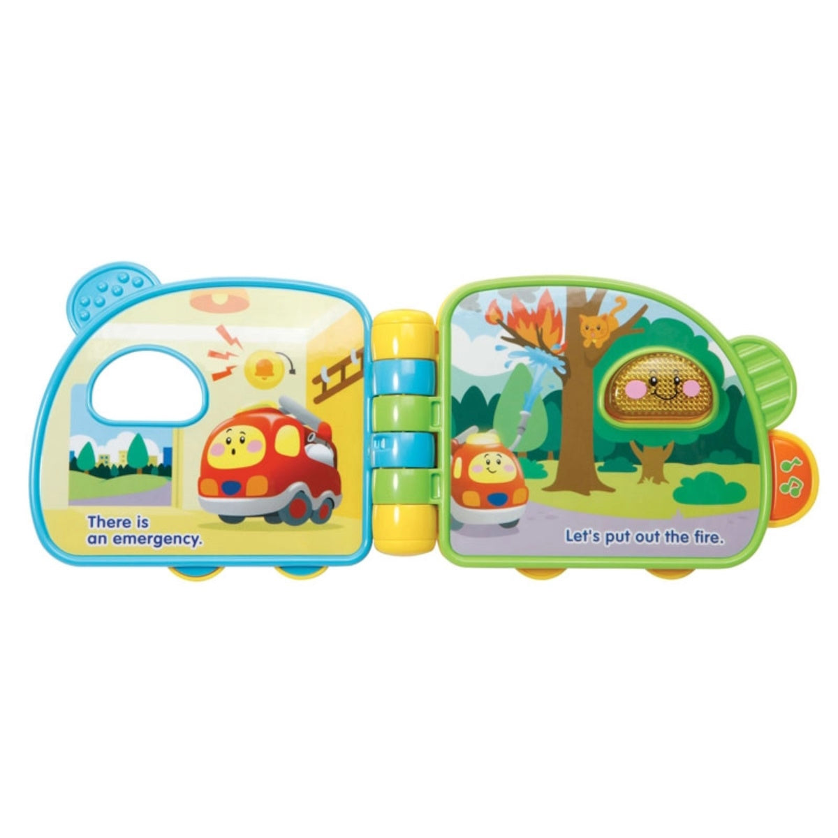 VTech Toot-Toot Drivers Fire Engine Saves The Day Book – Happikiddo.com