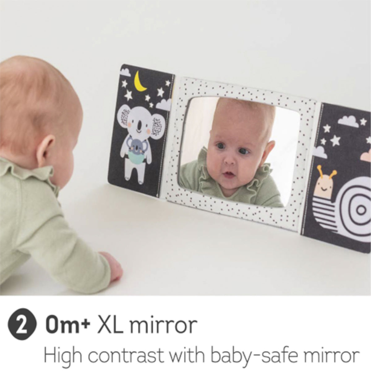 Taf Toys Tummy Time Mirror Book – Happikiddo.com