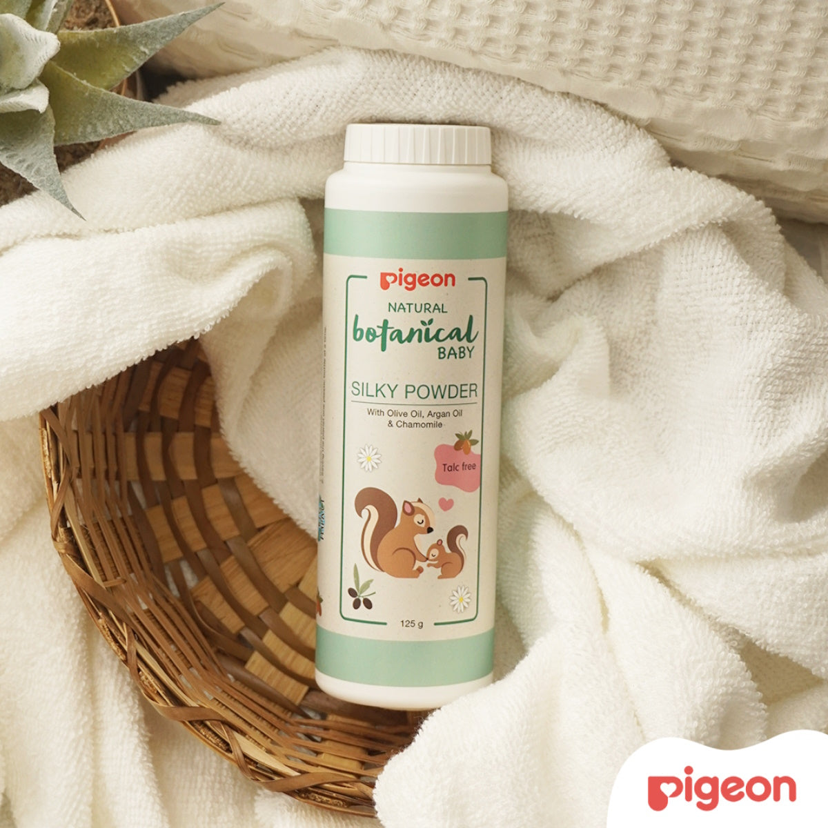 Pigeon Natural Botanical Baby Powder 125g – Happikiddo.com
