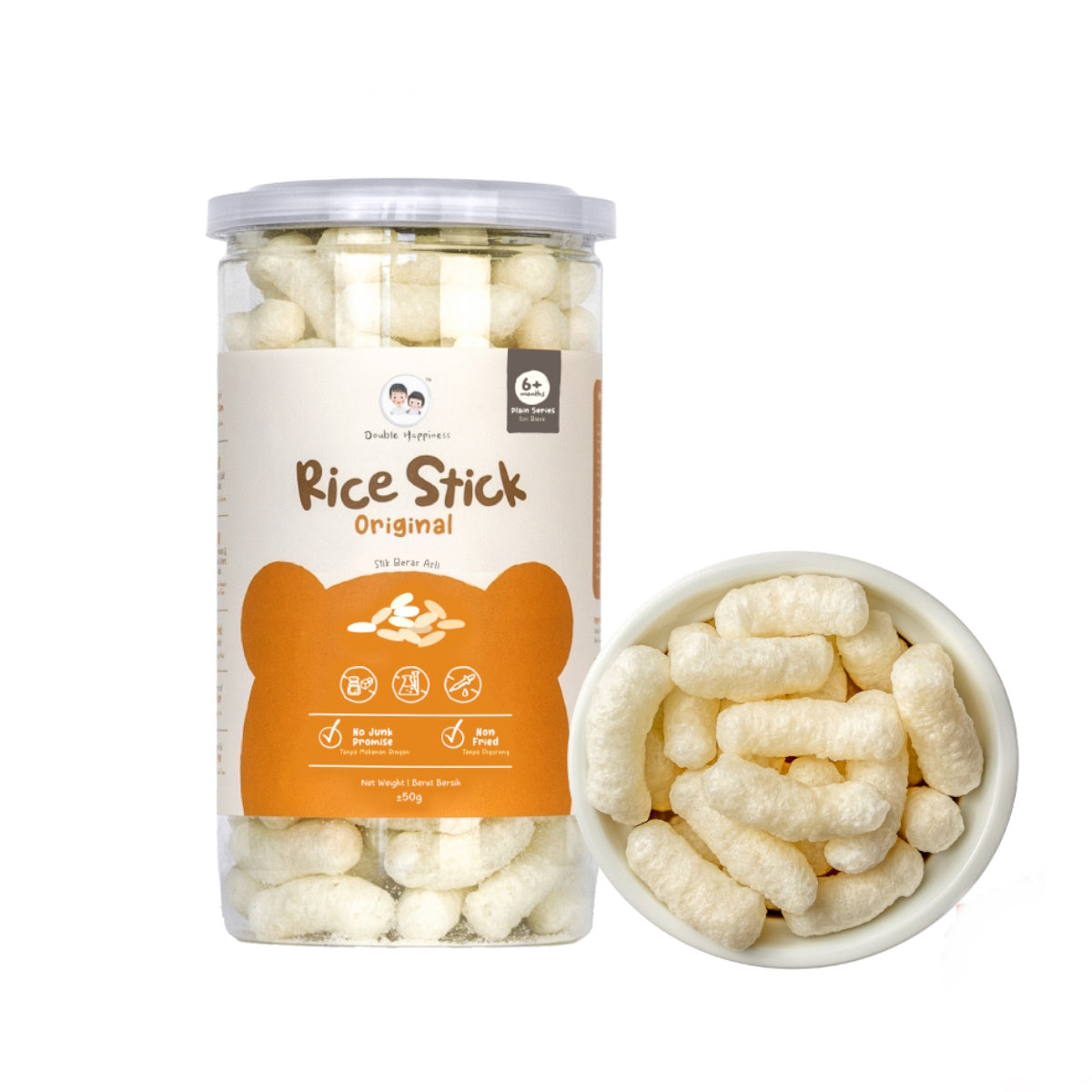 Double Happiness Rice Stick (Original) 50g – Happikiddo.com