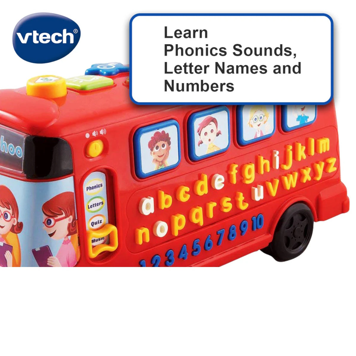 VTech Playtime Bus With Phonic – Happikiddo.com