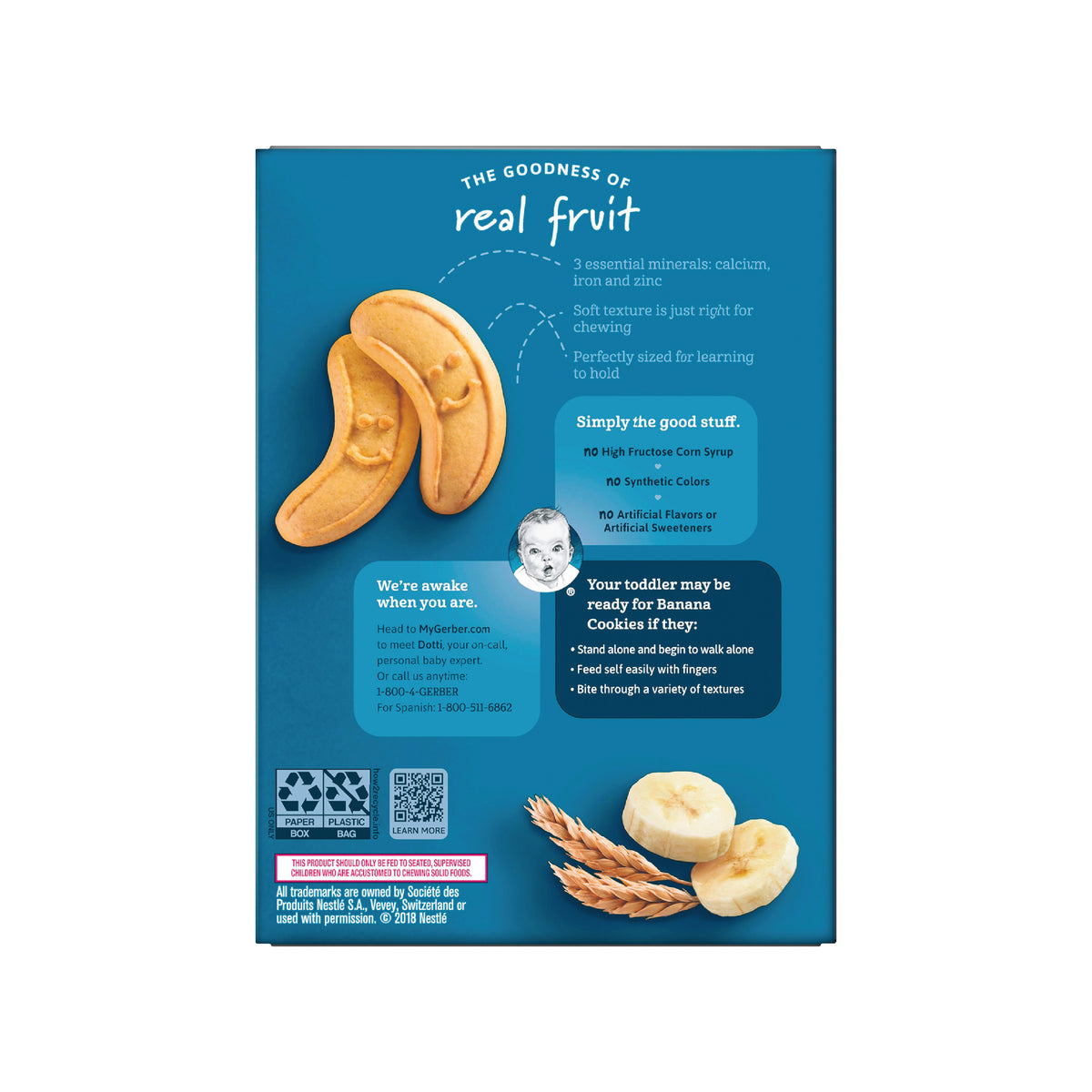 Gerber Banana Cookies – Happikiddo.com