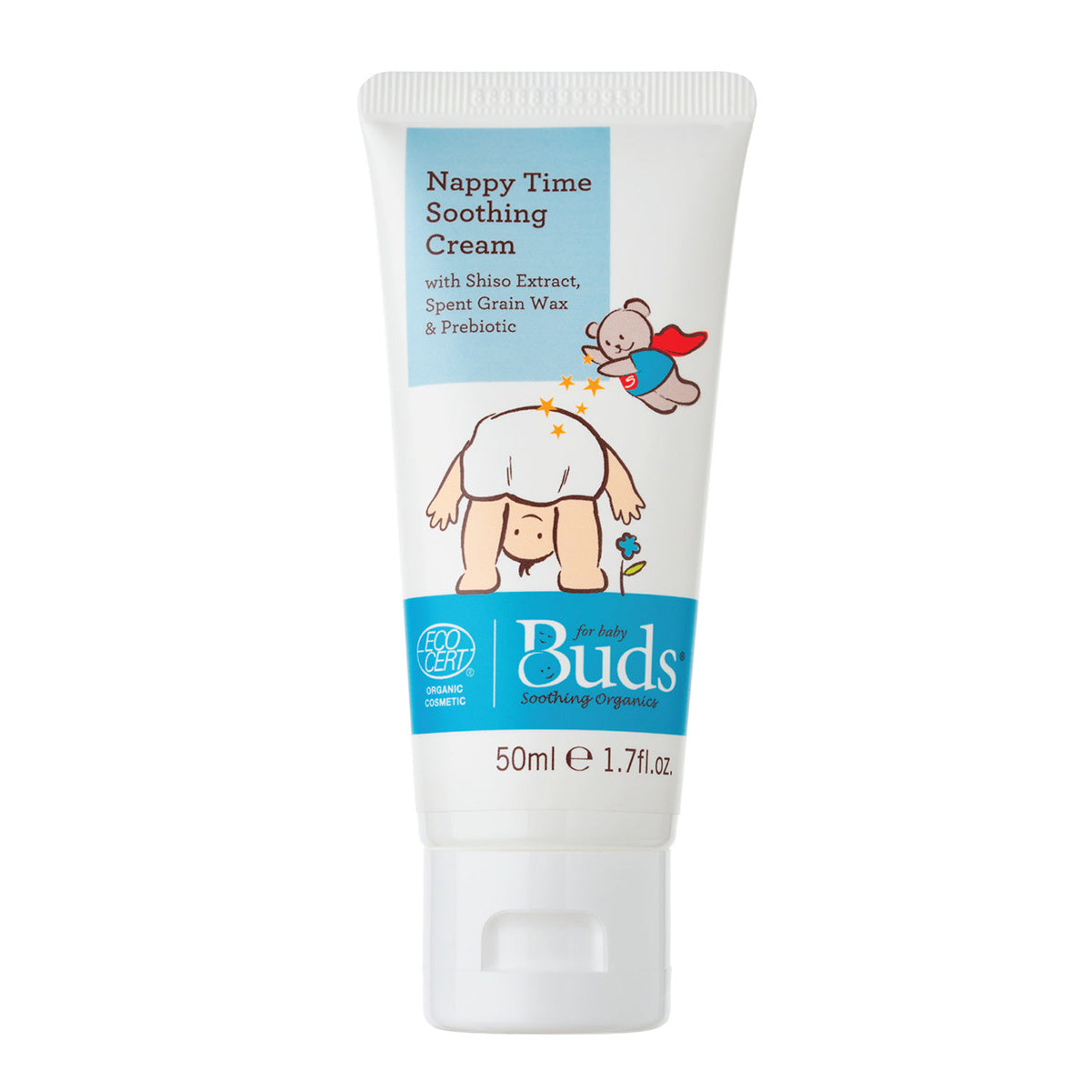 Buds Organics Nappy Time Soothing Cream 50ml – Happikiddo